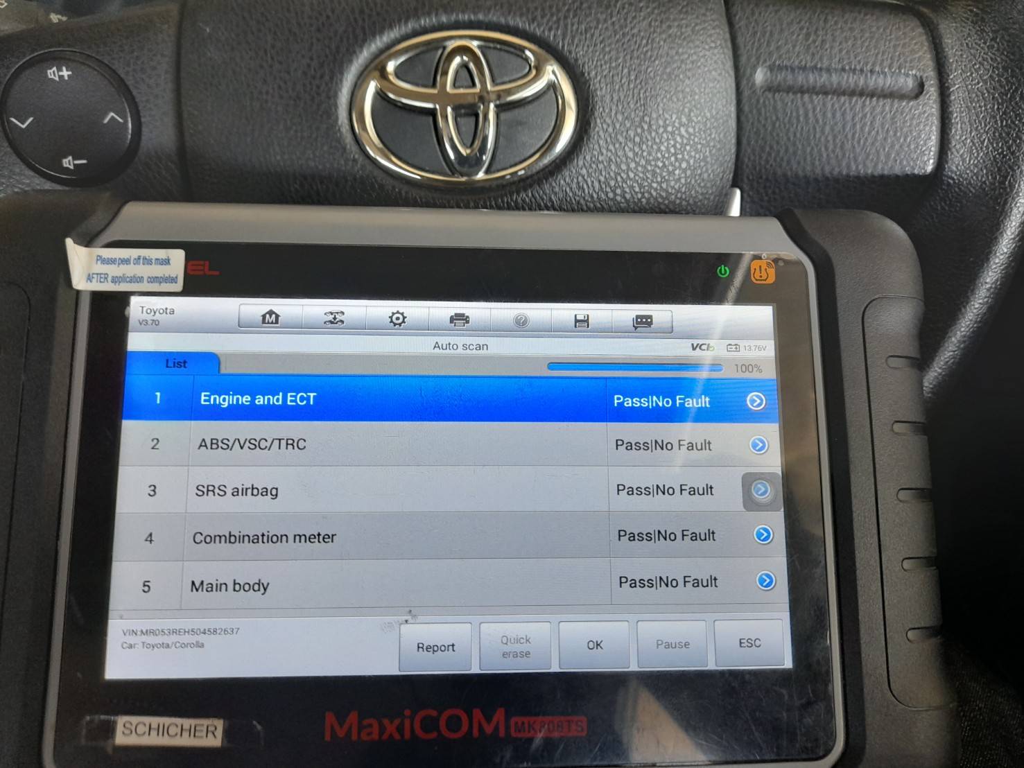 Standard Inspection Report